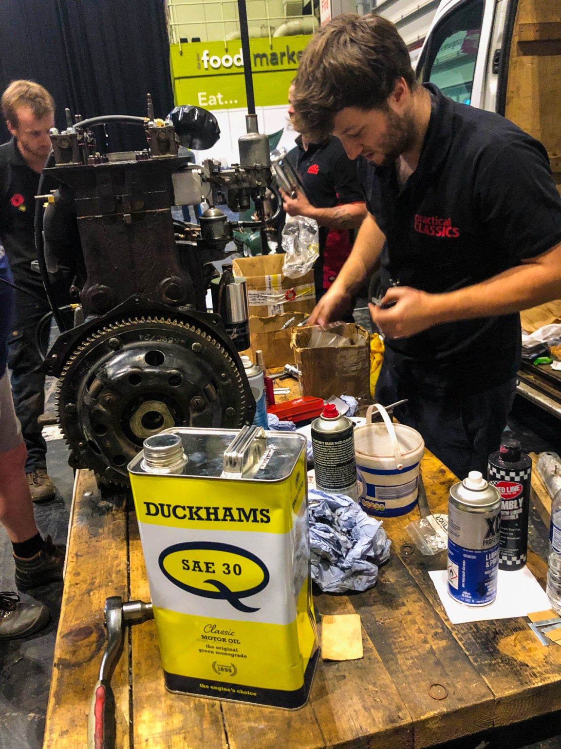 Duckhams and Practical Classics Team’s Live Riley RM Rebuild 2018 ...