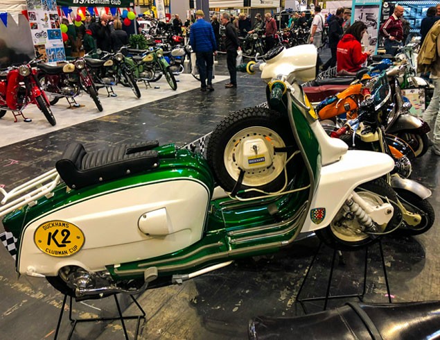 Duckhams Racing Lambretta Spotted at the NEC Classic Motor Show 2018 ...